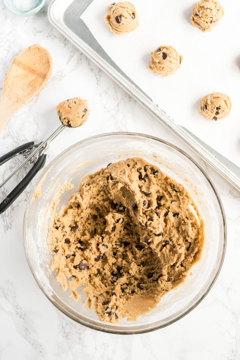 Chewy Salted Caramel Cookies - Tastes of Homemade