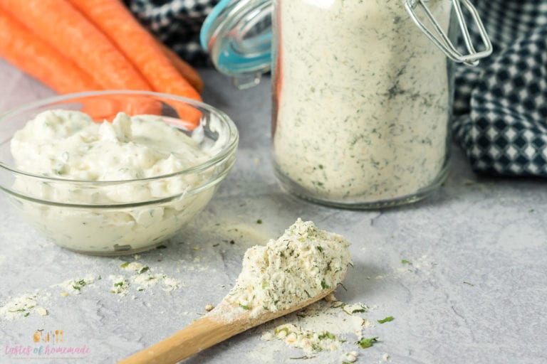Buttermilk Ranch Dressing Mix - Tastes of Homemade