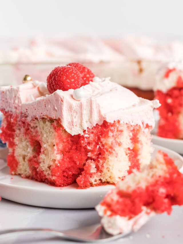 Seven Easy Delicious Poke Cakes - Tastes of Homemade