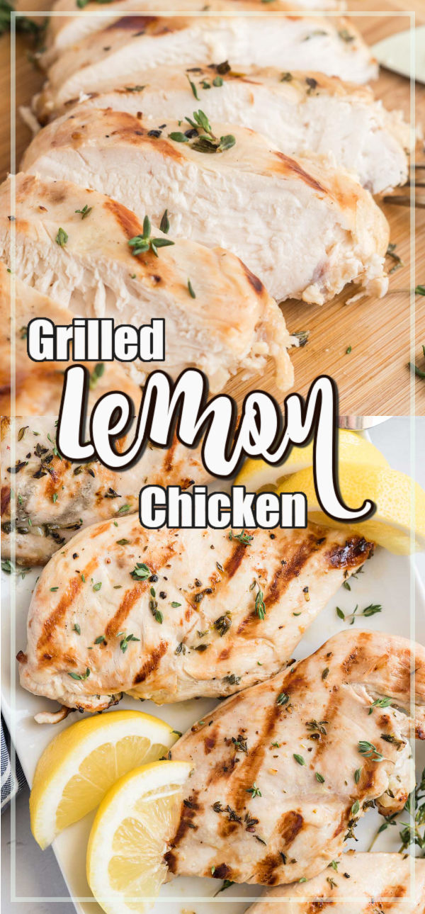 Grilled Lemon Herb Chicken - Tastes of Homemade