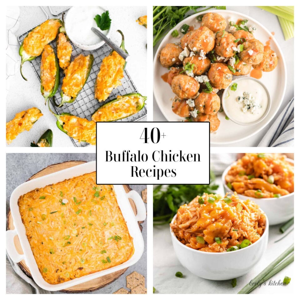 40 Buffalo Chicken Recipes You Need to Try - Tastes of Homemade