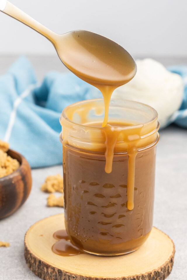 Easy Butterscotch Sauce - Tastes of Homemade