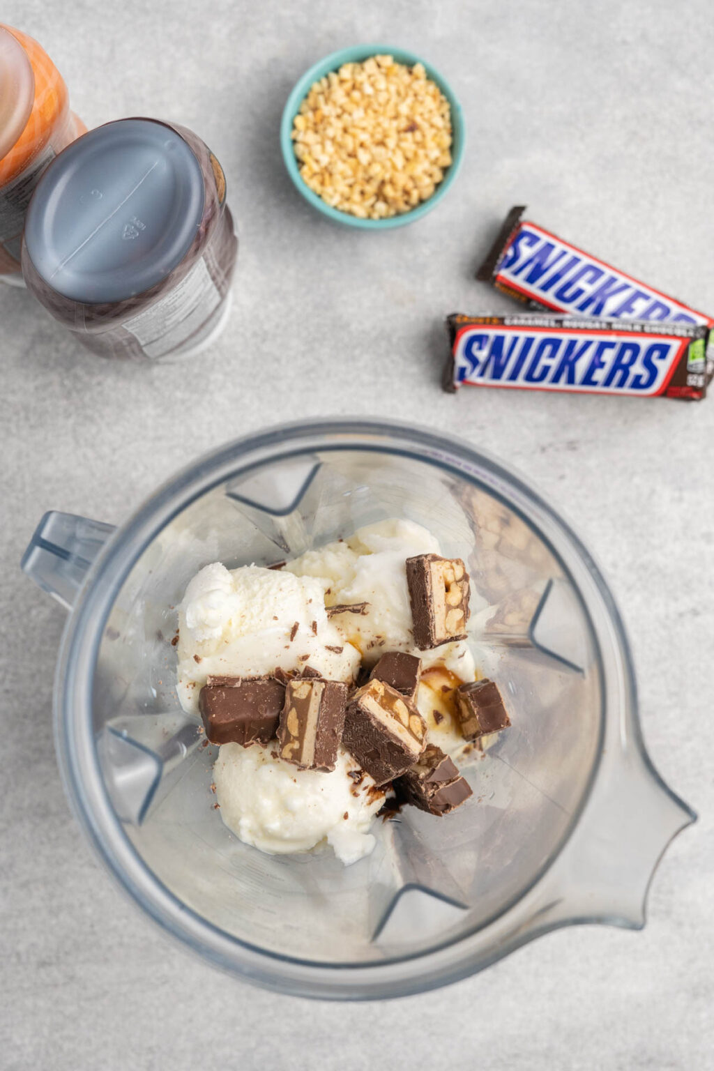 Easy Snickers Milkshake - Tastes of Homemade