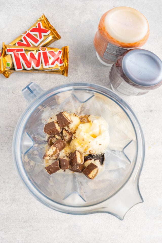 Easy Twix Milkshake - Tastes of Homemade