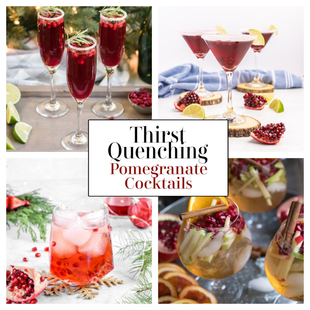 The Best Pomegranate Cocktails for Fall and Winter - Tastes of Homemade