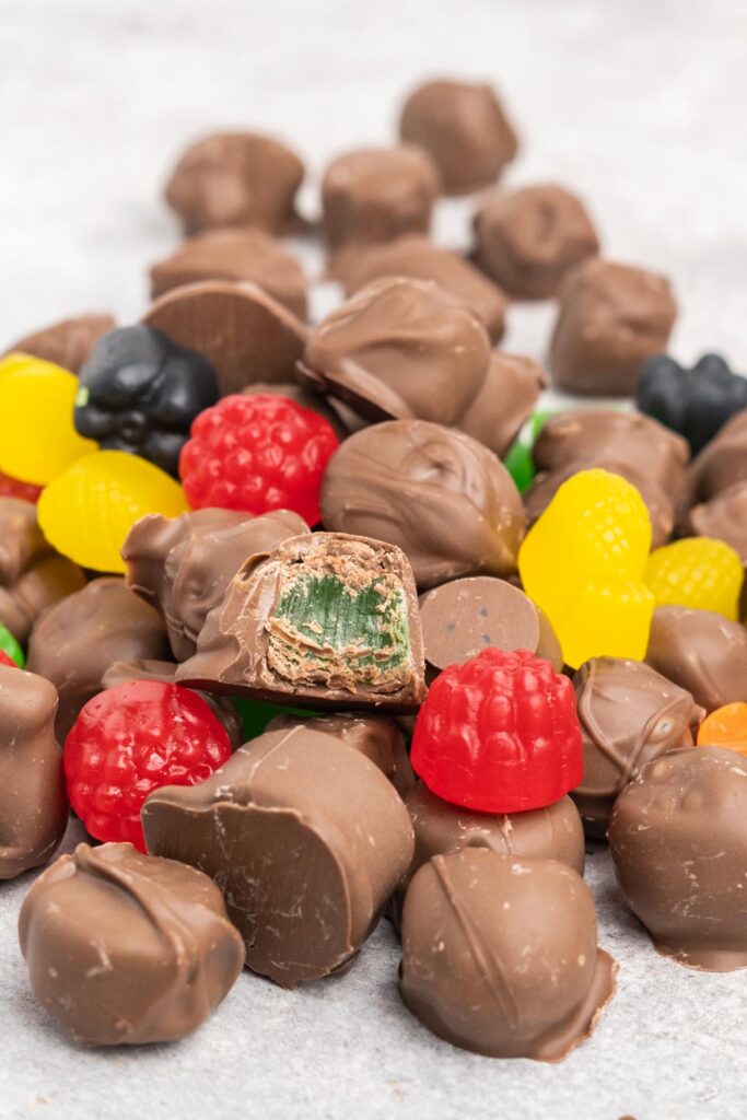 Chocolate Covered JuJubes - Tastes of Homemade