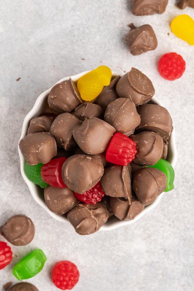 Chocolate Covered JuJubes - Tastes of Homemade