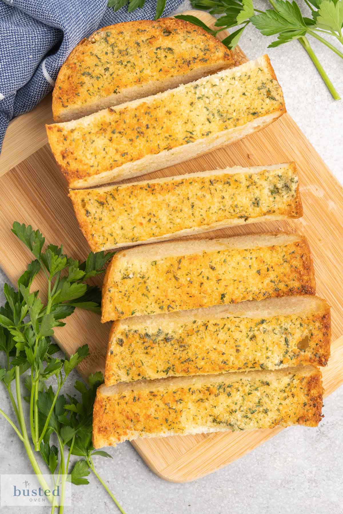 Easy Air Fryer Garlic Bread - Tastes of Homemade
