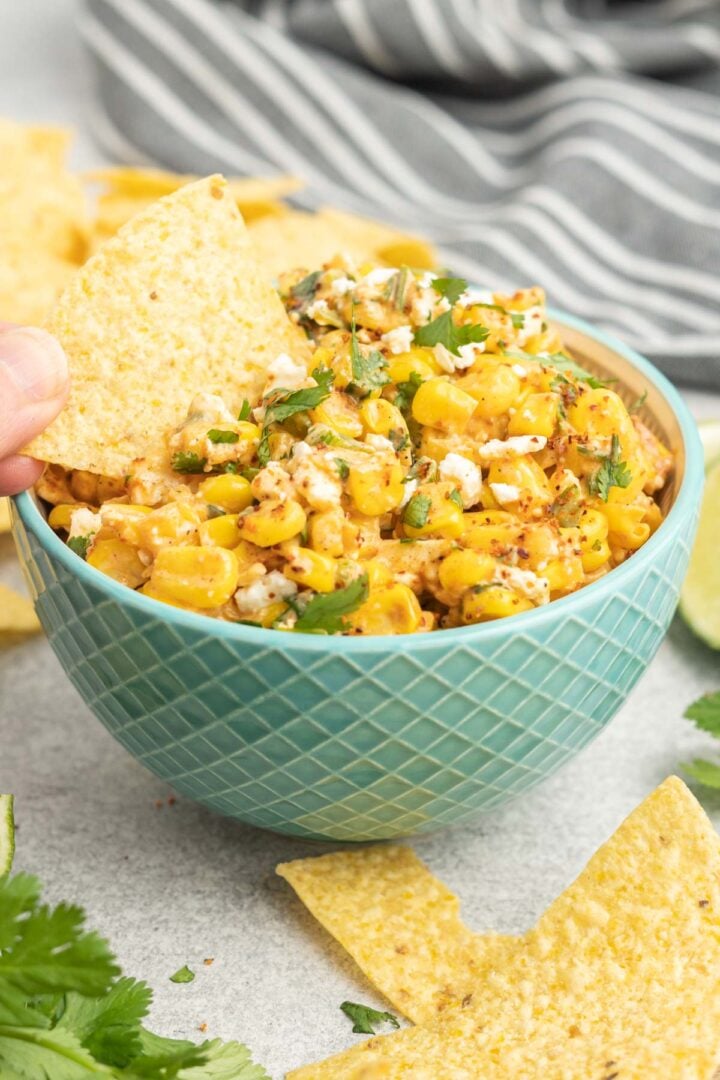 Elote Dip (Mexican Corn Dip) - Tastes of Homemade