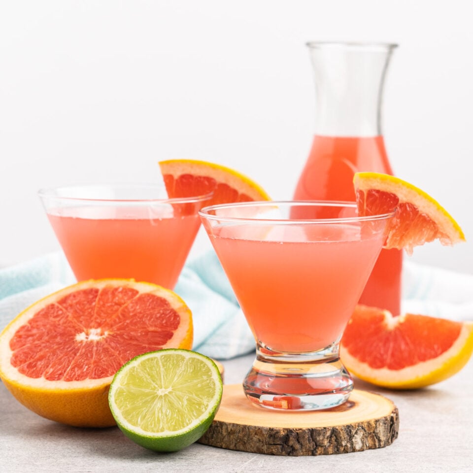 Pineapple Martini Cocktail - Tastes of Homemade