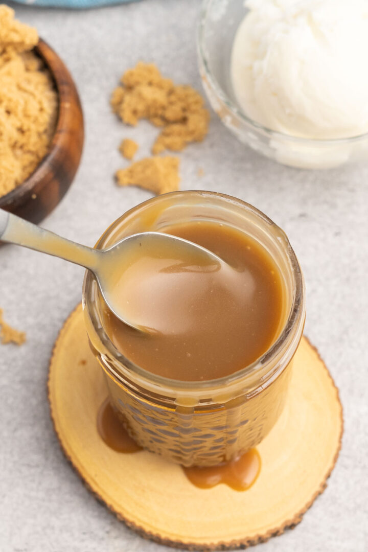 Easy Butterscotch Sauce - Tastes of Homemade