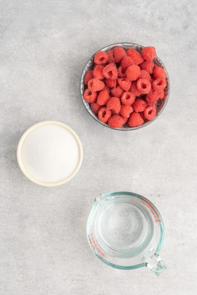 Raspberry Simple Syrup - Tastes of Homemade