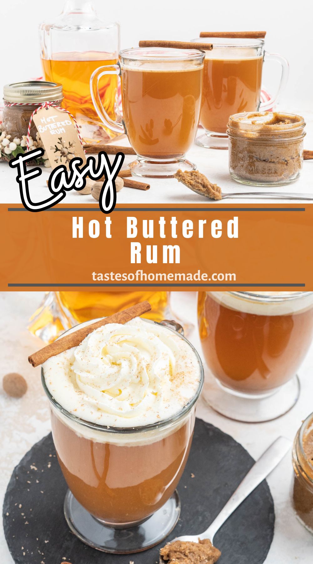 Homemade Hot Buttered Rum Mix - Tastes of Homemade