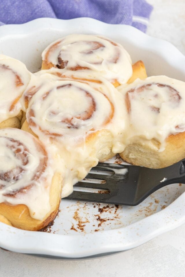 Easy Small Batch Cinnamon Rolls - Tastes of Homemade