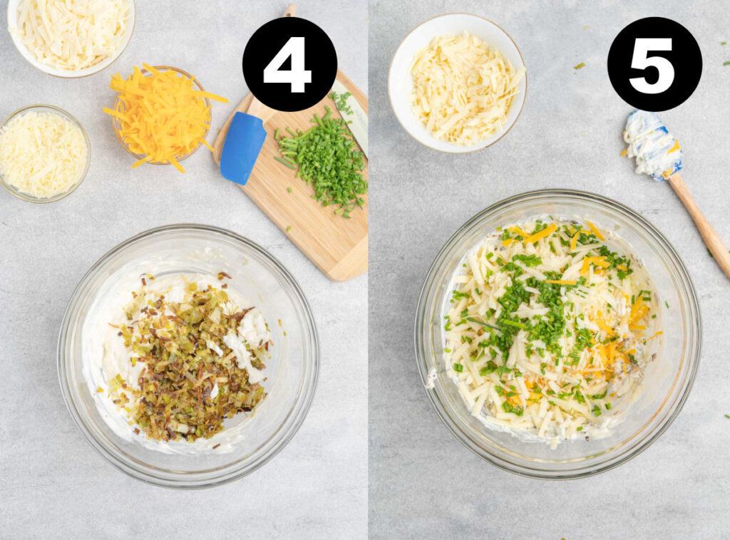 Hot Cheesy Caramelized Leek Dip - Tastes of Homemade