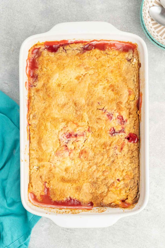 Pineapple Cherry Dump Cake - Tastes of Homemade