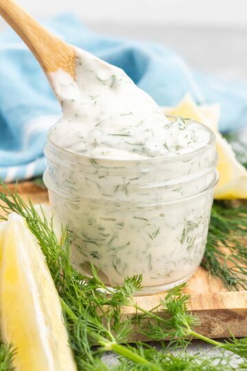 Lemon Dill Mayo - Tastes of Homemade