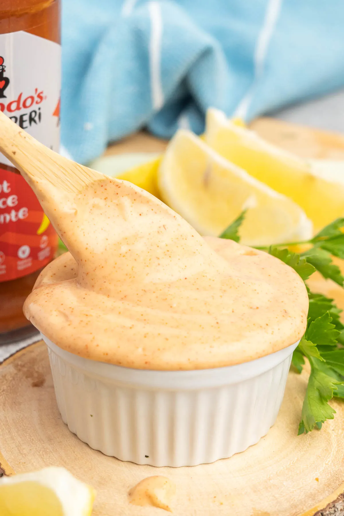 Spicy Peri-Peri Mayonnaise (Dip & Spread) - Tastes of Homemade
