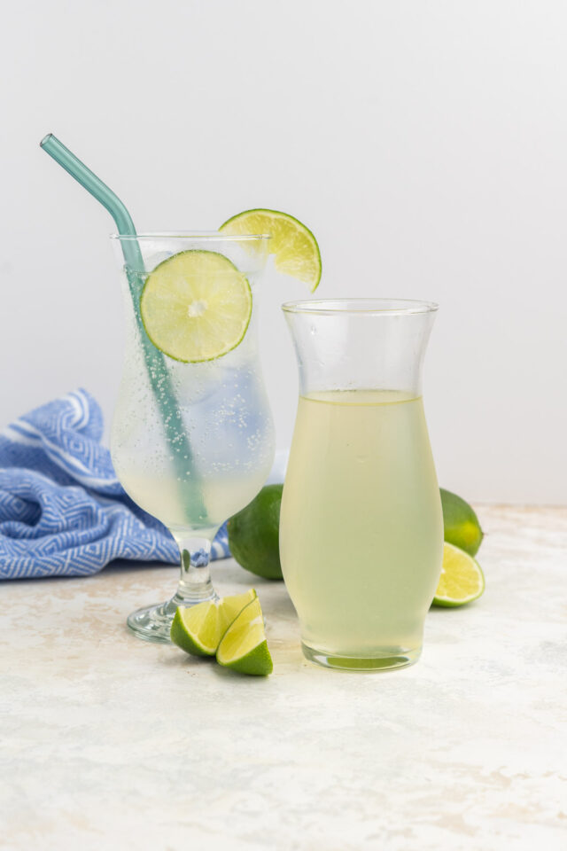 How to Make Lime Simple Syrup - Tastes of Homemade