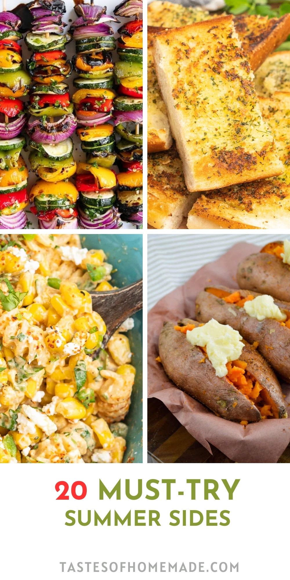 20 Summer Side Dishes for Your Next Backyard BBQ - Tastes of Homemade