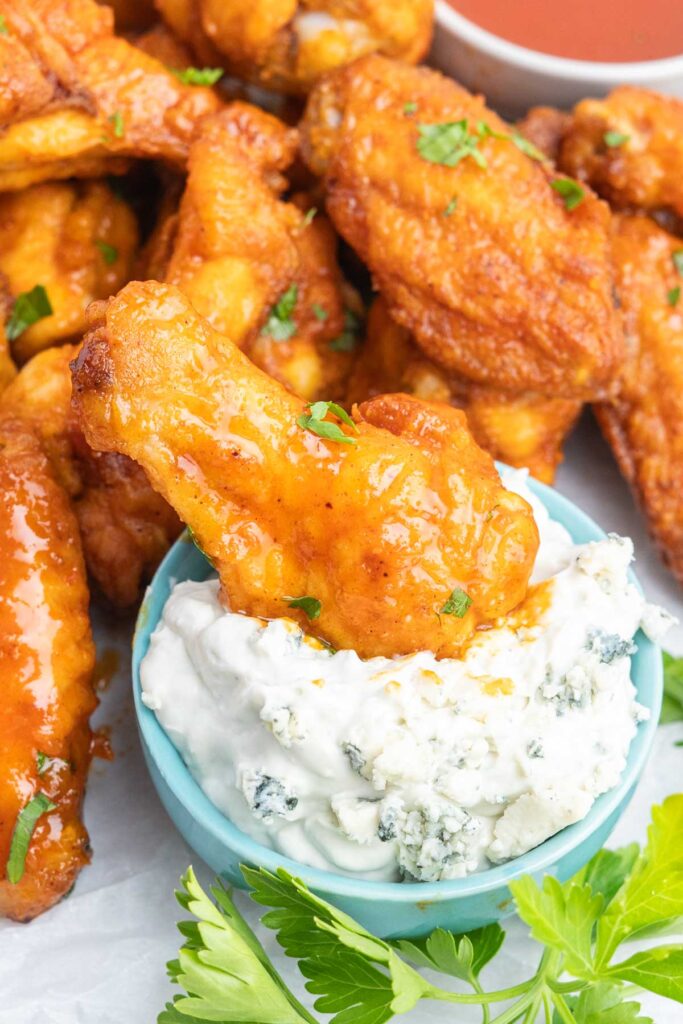 Chunky Blue Cheese Dip - Tastes of Homemade