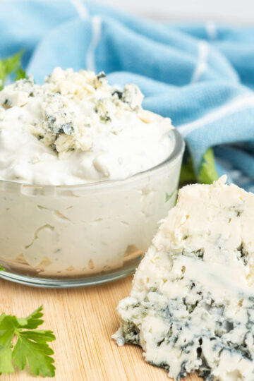 Chunky Blue Cheese Dip - Tastes of Homemade