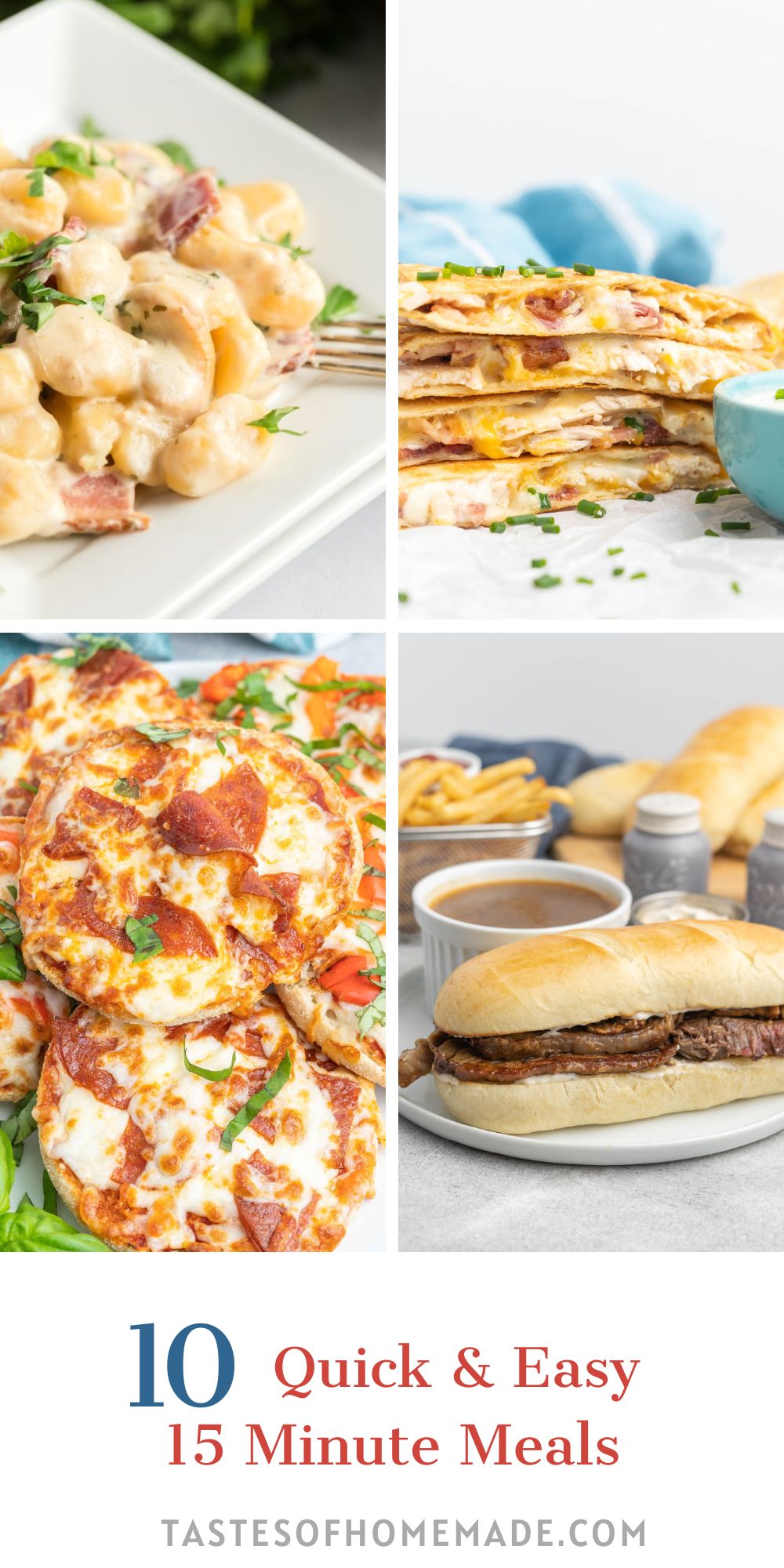 Speedy Suppers: 10 Easy Meals in 15 Minutes or Less - Tastes of Homemade